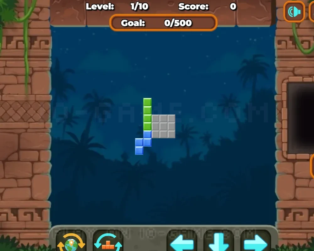 Rotris Rotating Tetris Block Puzzle 🕹️ - Jogue online!