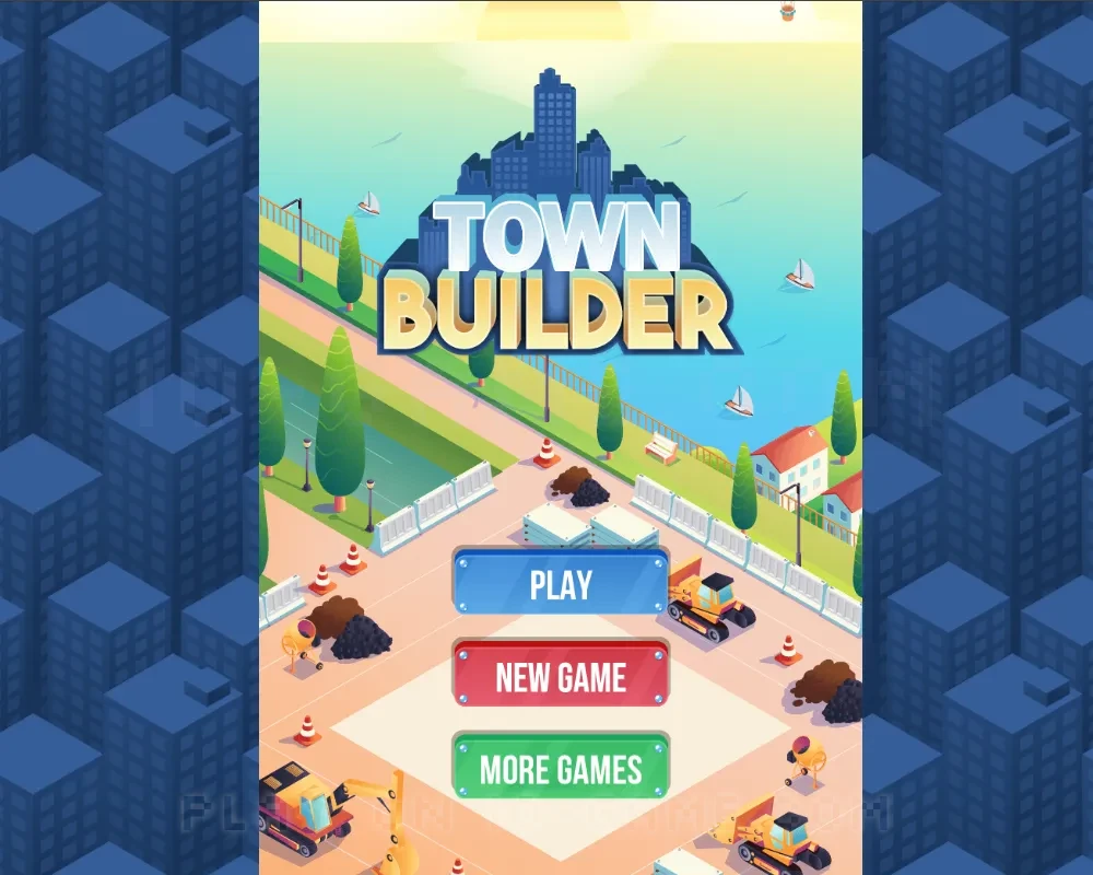 Town Builder Block Stacking Challenge 🕹️ - Play Online!