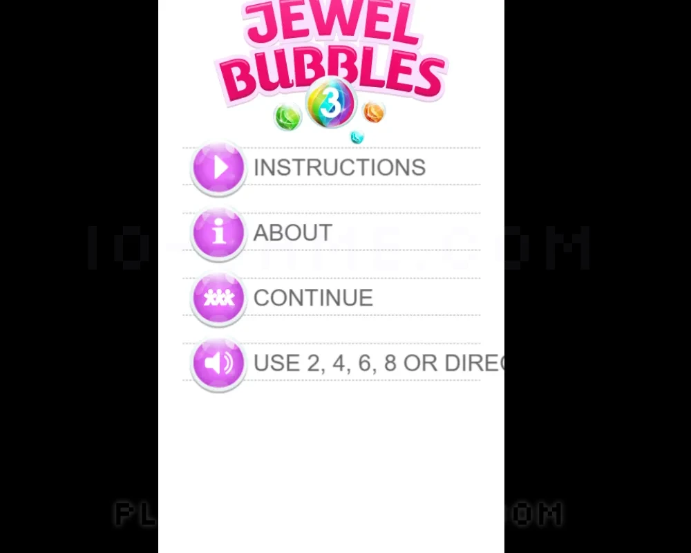 Jewel Bubbles 3 🕹️ - 在IO Game上玩Jewel Bubbles 3