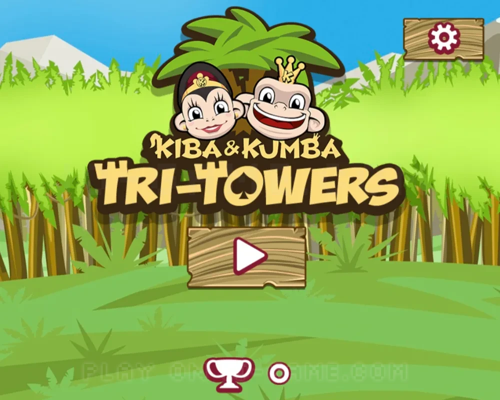 Kiba & Kumba: Tri Towers Solitaire 🕹️ - Play online for free!